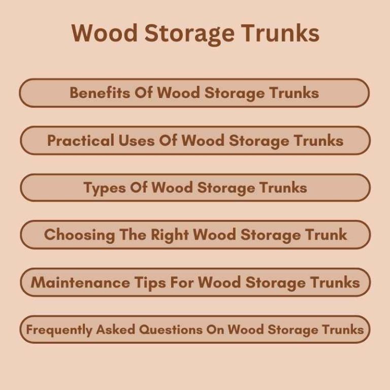 Wood Storage Trunks: Organize and Beautify Your Space