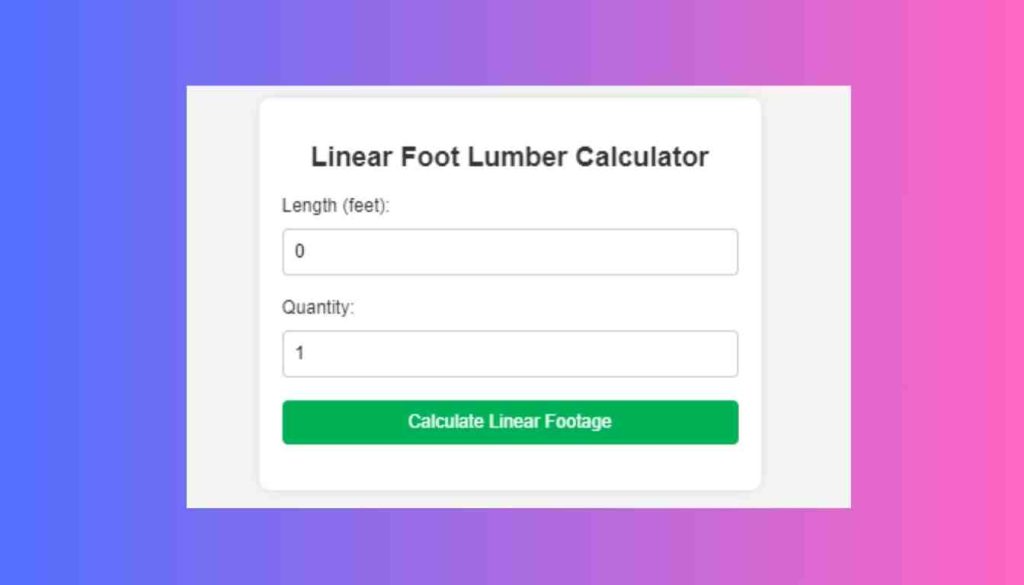 Lumber Price Calculator: Estimate Board Feet & Project Costs ...