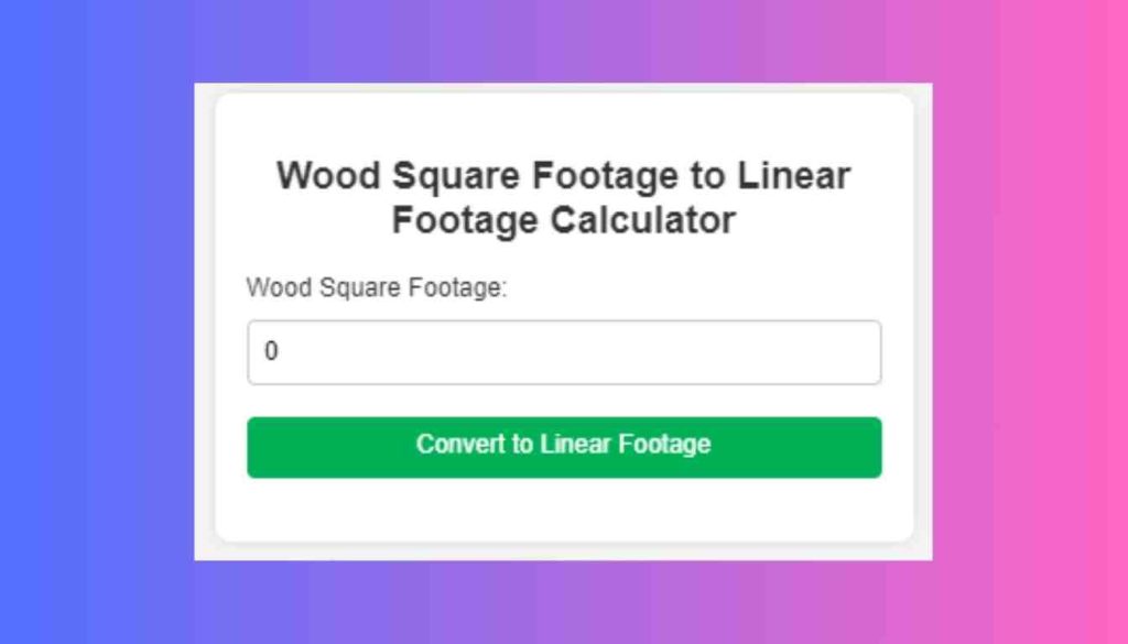 Wood Volume Calculation Formula: Simplify Your Timber Measurements