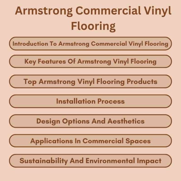 Armstrong Commercial Vinyl Flooring: Top Choices for Durability