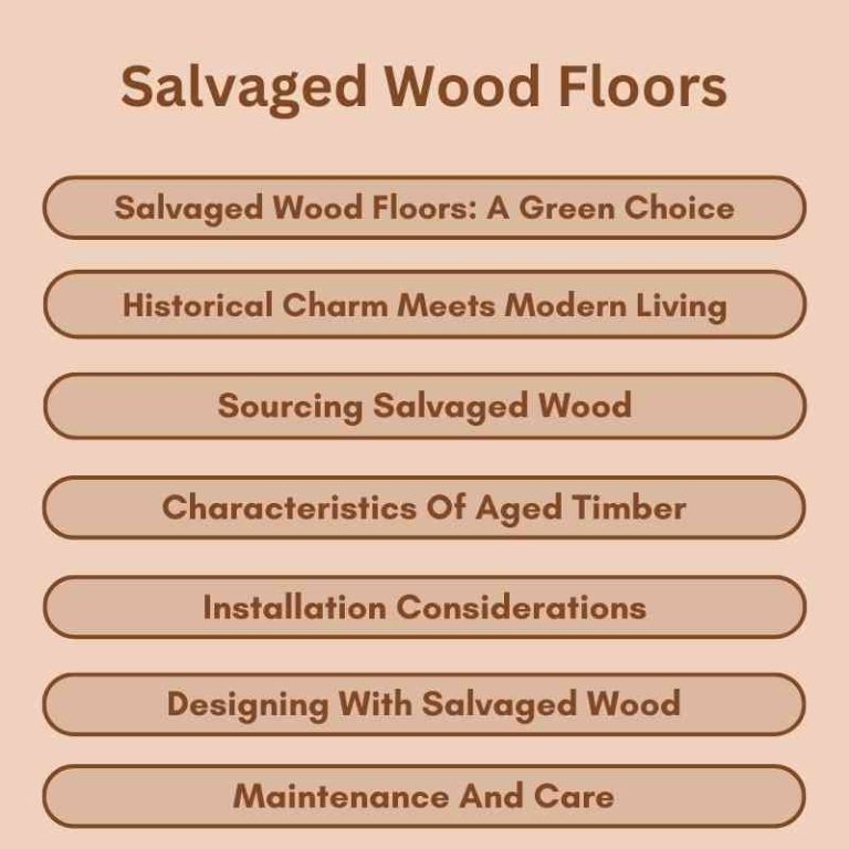 Salvaged Wood Floors: Eco-Chic & Timelessly Elegant