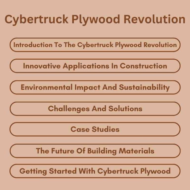 Cybertruck Plywood Revolution: Rethink Building!