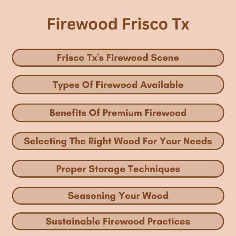Firewood Frisco Tx: Your Ultimate Guide to Premium Wood