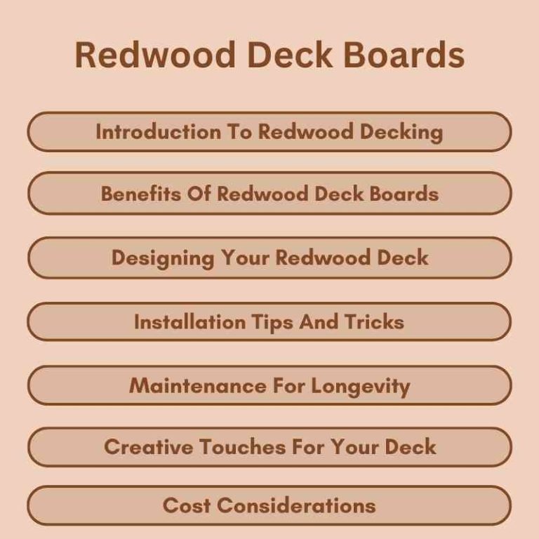 Redwood Deck Boards: Transform Your Outdoor Oasis