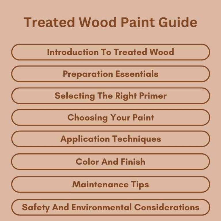 Treated Wood Paint Guide: Transform Your Outdoor Space