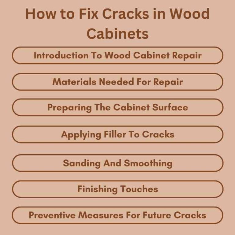 How to Fix Cracks in Wood Cabinets: Quick Repair Guide