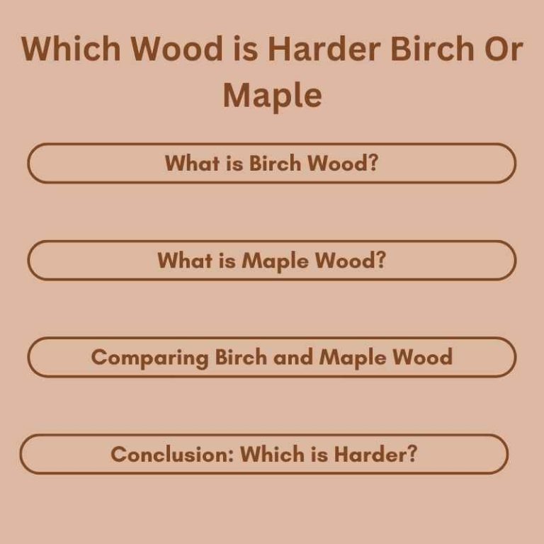 Which Wood is Harder Birch Or Maple: Expert Comparison Guide