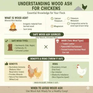 Is-Wood-Ash-Good-For-Chickens: Essential Guide