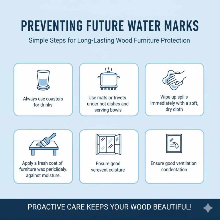 How To Get Rid Of Water Marks On Wood Furniture: Proven Clean