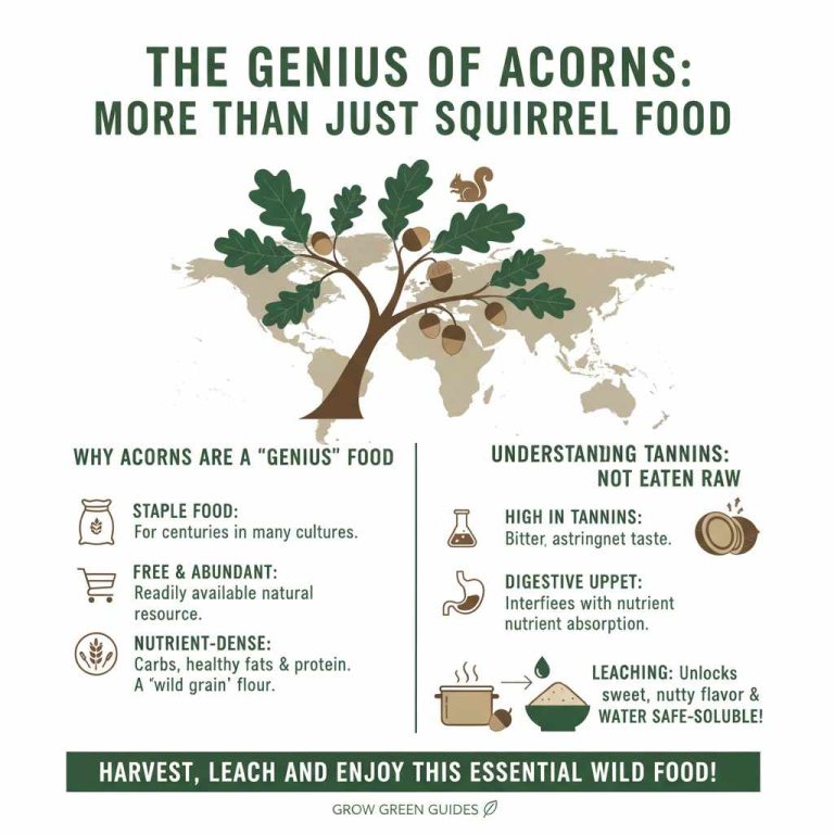Are Oak Nuts Edible: Genius & Essential Food