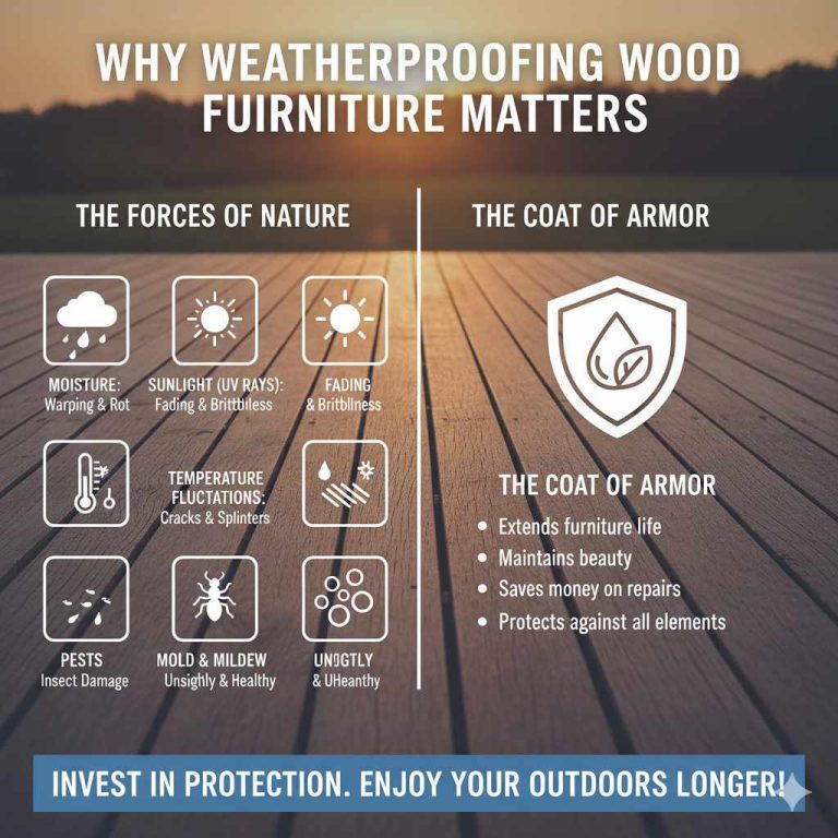 How to Weatherproof Wood Furniture: Proven Effortless Guide