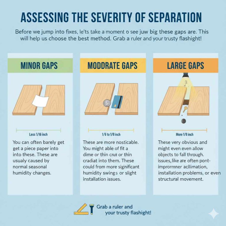 Hardwood Floor Separation Between Boards: Proven Fix