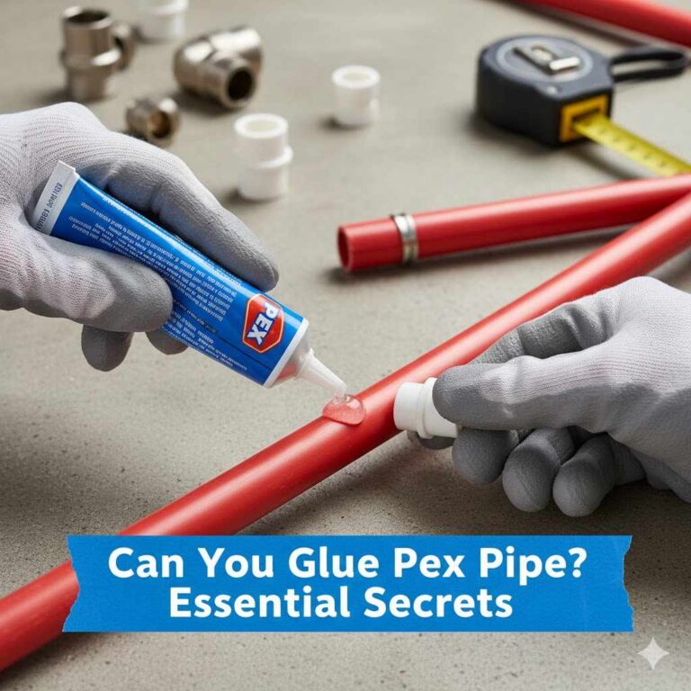 Can You Glue Pex Pipe? Essential Secrets