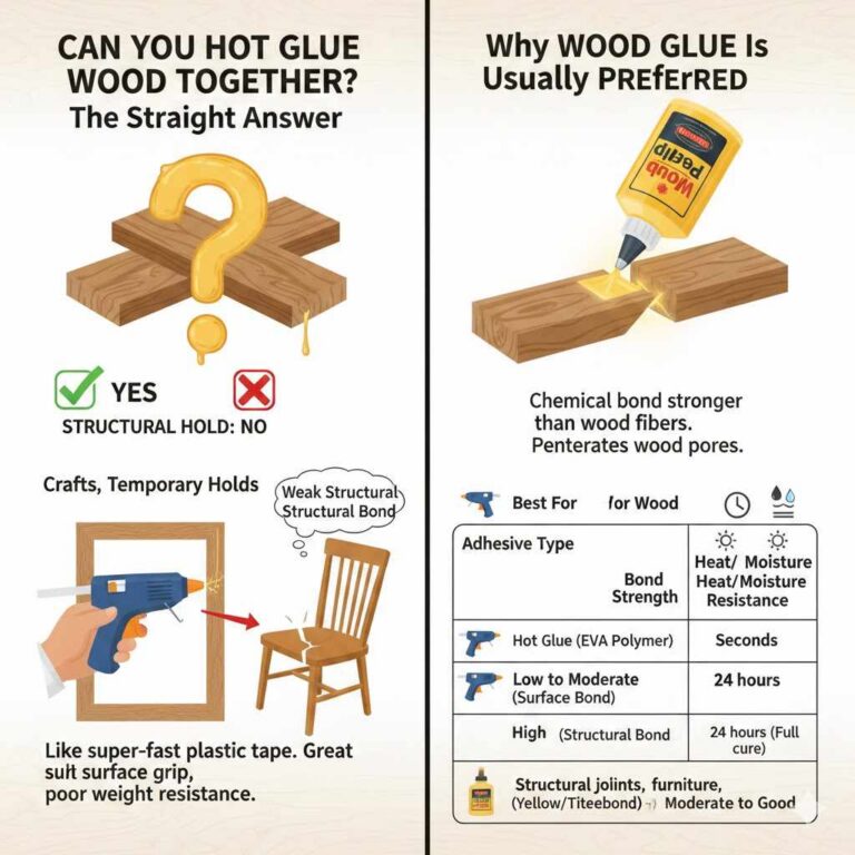 Can You Hot Glue Wood Together? Proven Essential Guide
