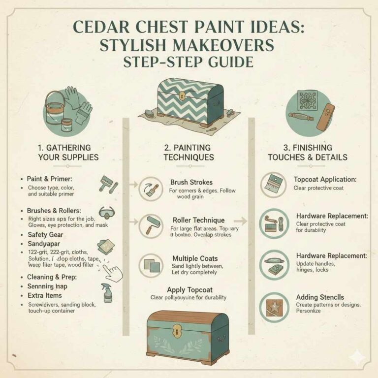 Cedar Chest Paint Ideas: Stylish Makeovers for a Fresh Look