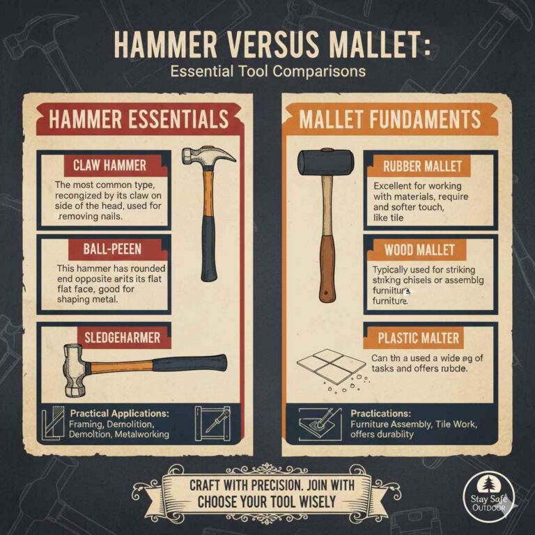 Hammer vs Mallet: Tools and Tasks Demystified