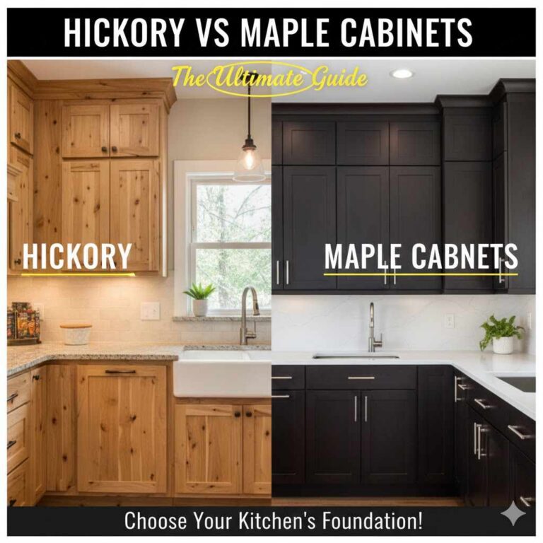 Hickory Vs Maple Cabinets: The Ultimate Guide
