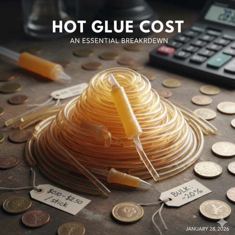 How Much Does Hot Glue Cost: An Essential Breakdown