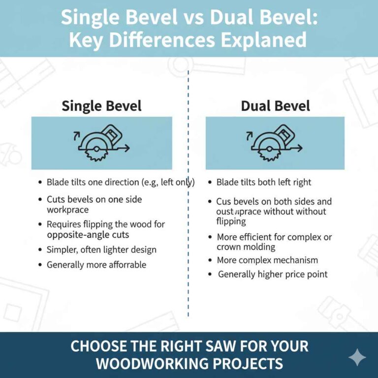 Single Bevel vs Dual Bevel: Key Differences Explained – Woodworking Advisor