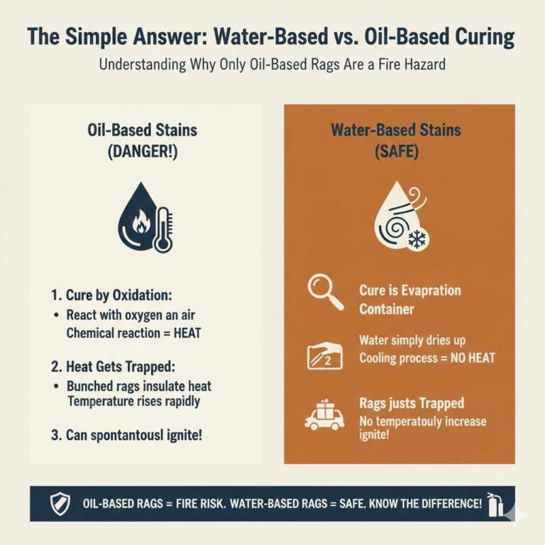 Can Water Based Stain Rags Combust? A Critical Warning
