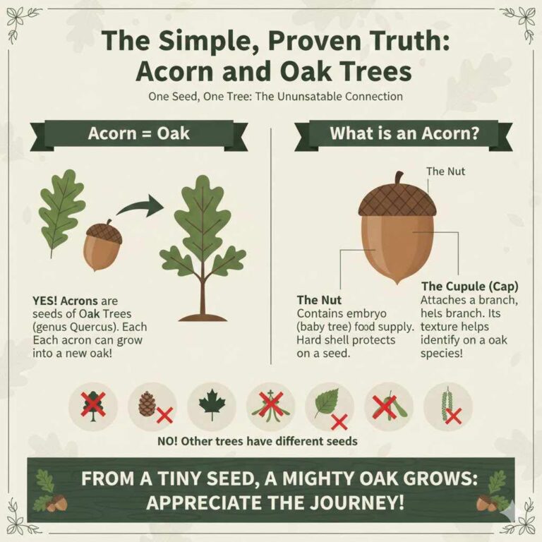 Do Acorns Grow On Oak Trees? The Essential, Proven Truth