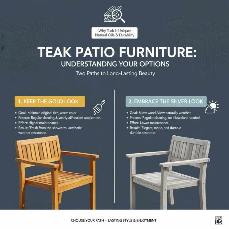 How To Treat Teak Wood Outdoor Furniture: Proven Essentials