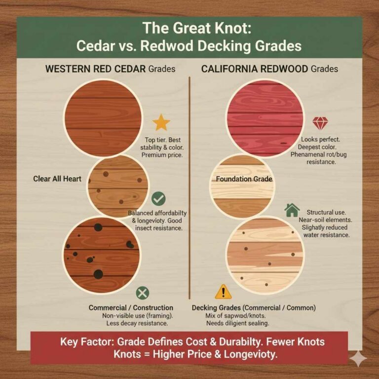 Cedar Vs Redwood Which One To Use