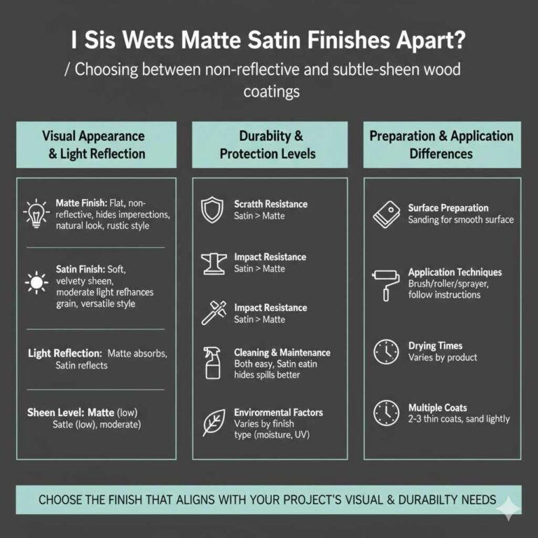 Matte Vs Satin Polyurethane