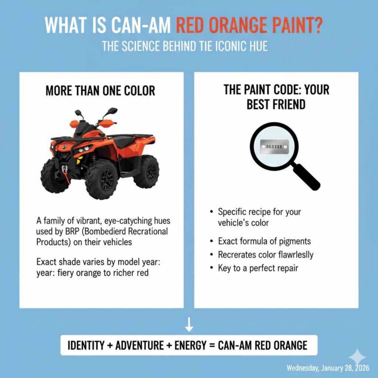 Can Am Red Orange Paint: Your Essential Proven Guide
