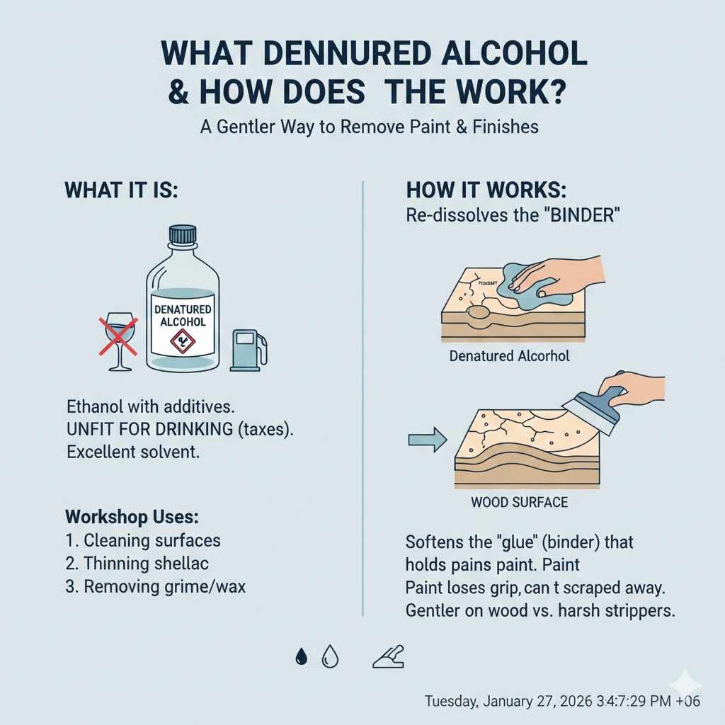 Can Denatured Alcohol Remove Paint? The Best, Proven Method