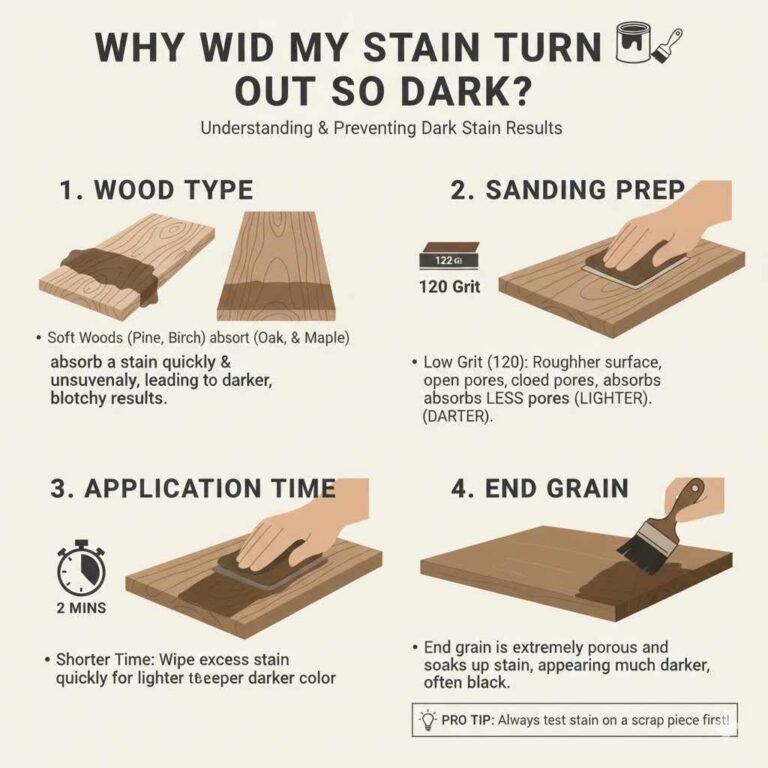 Can You Lighten Stain On Wood