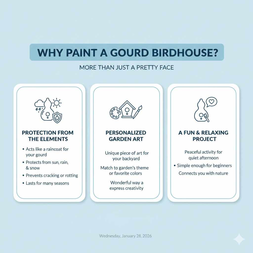 Birdhouse Gourd Painting Ideas: Stunning & Effortless