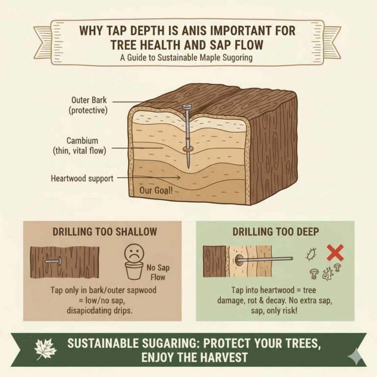 How Deep To Drill A Maple Tap: The Essential, Proven Depth