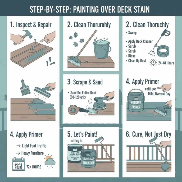 Can You Paint Over Deck Stain Genius Essential Tips