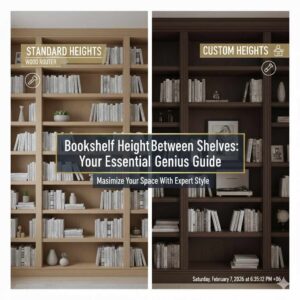 Bookshelf Height Between Shelves: Your Essential Genius Guide