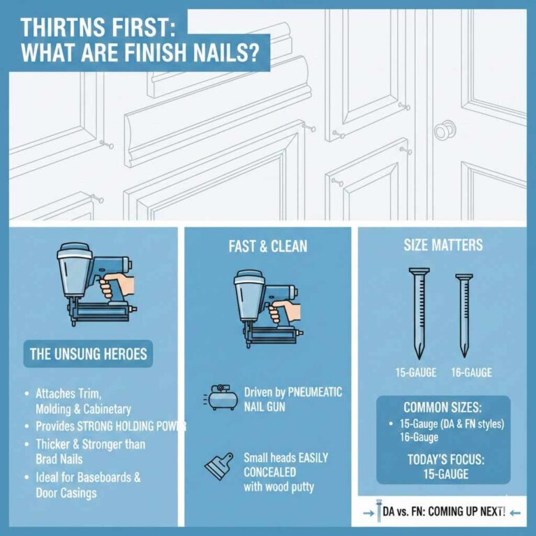 Da Vs Fn Finish Nails: The Ultimate, Critical Difference