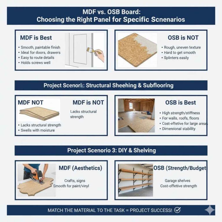 MDF vs OSB Board: Which Should You Use? – Woodworking Advisor