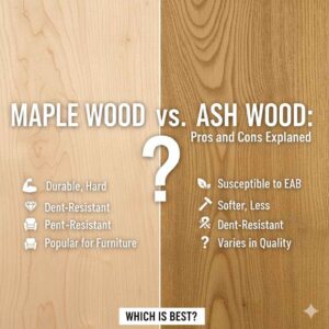 Maple Wood vs Ash Wood Pros and Cons Explained