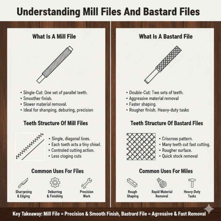 Mill File vs Bastard File Key Differences