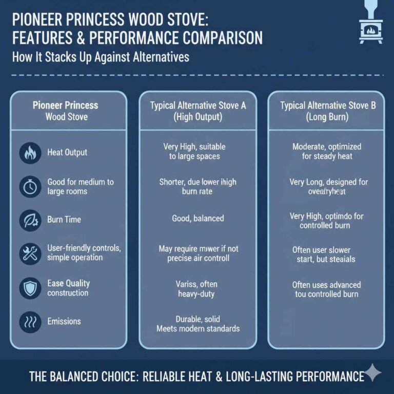 Pioneer Princess Wood Stove: Features & Performance