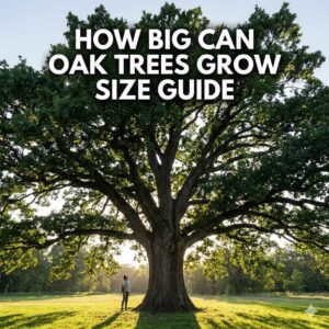 How Big Can Oak Trees Grow? Size Guide – Woodworking Advisor