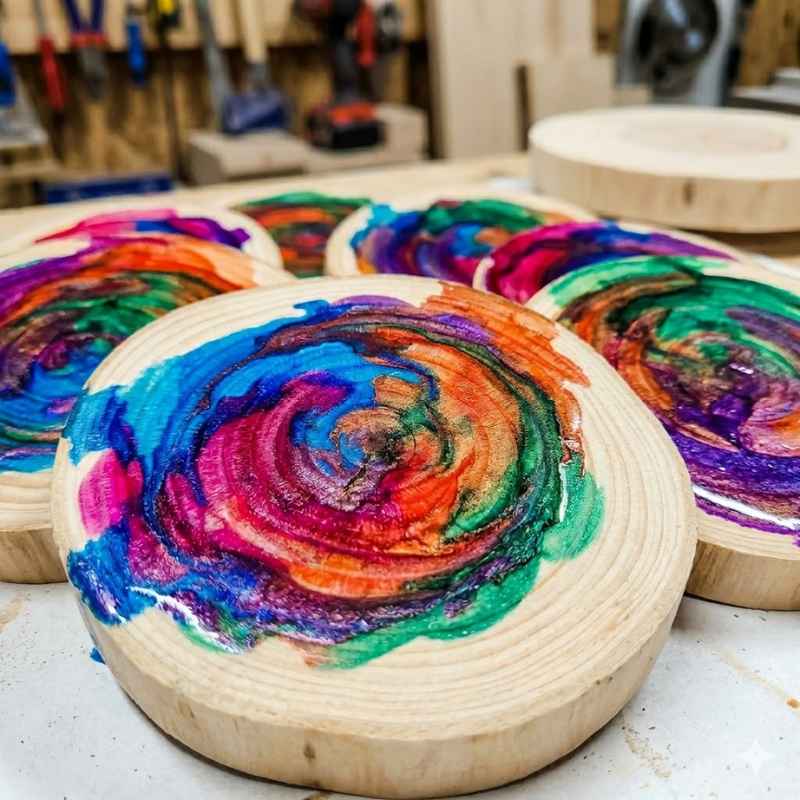 How To Use Unicorn Spit On Wood For Stunning Color Effects